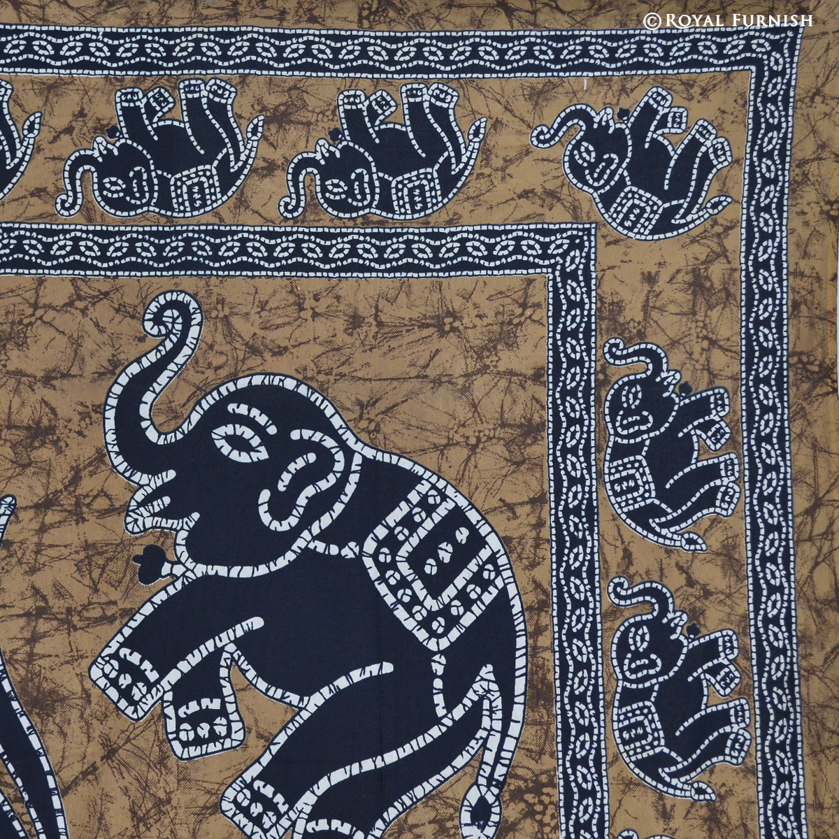 Indian Elephant Handloom Hippie Tapestry Wall Hanging For Dorm ...