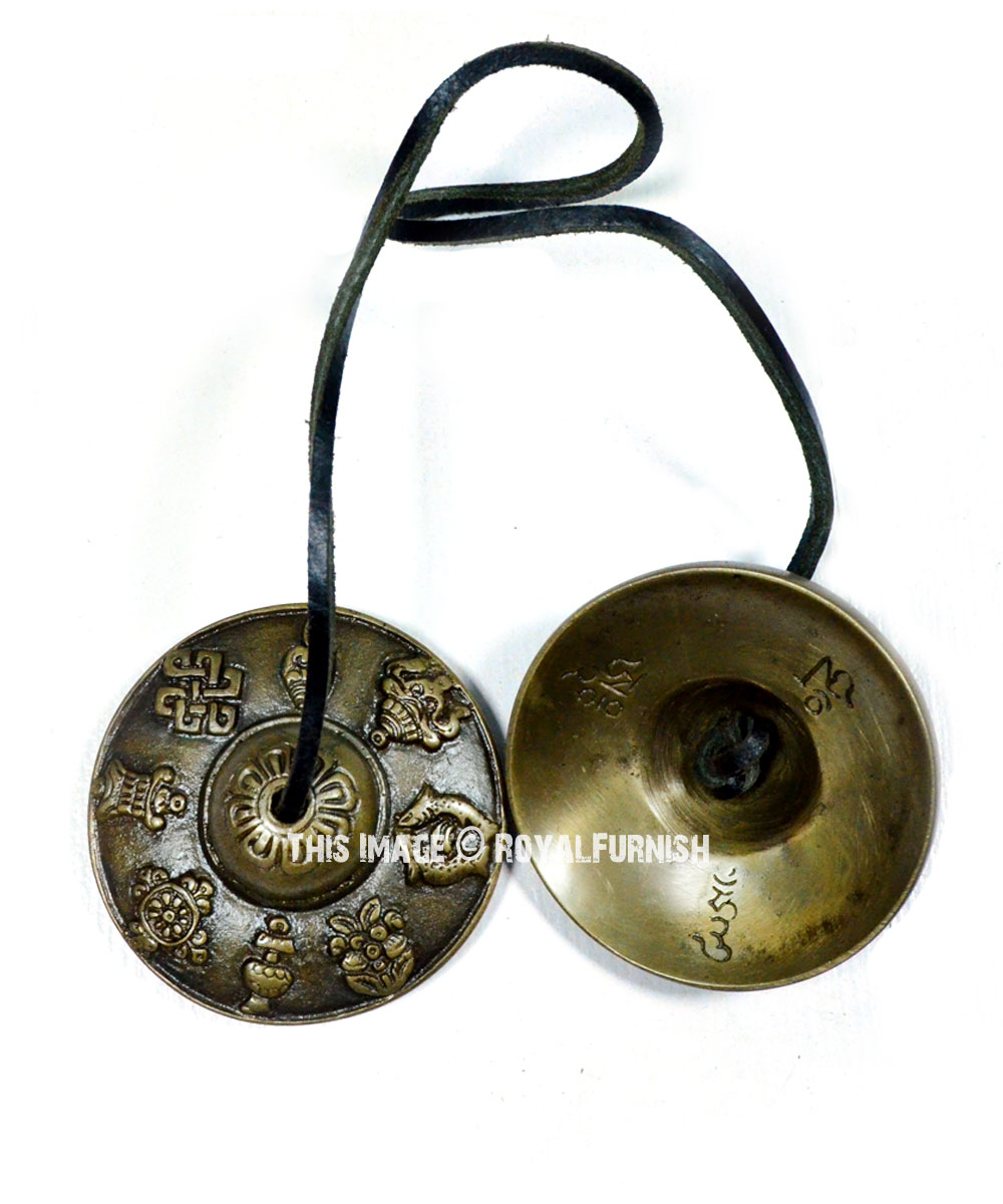 Tibetan Brass Tingsha Cymbals - Sound Healing & Meditation ...