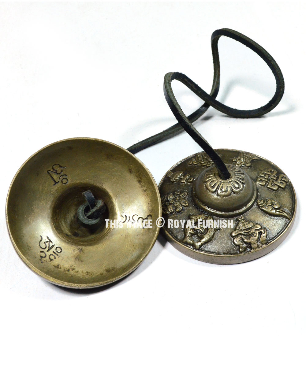 Tibetan Brass Tingsha Cymbals - Sound Healing & Meditation ...
