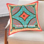 Indian Handmade Designer Cushion Cover Suzani Embroidered Handwork ...