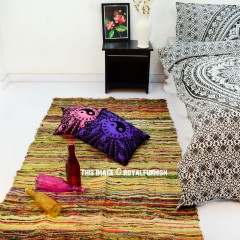 Colorful Braided Chindi Rag Rugs | Royal Furnish