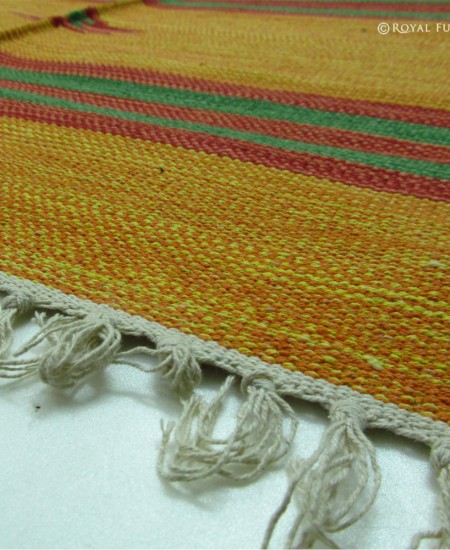 Indian Hand Woven Area & Floor Rag Rug - RoyalFurnish.com